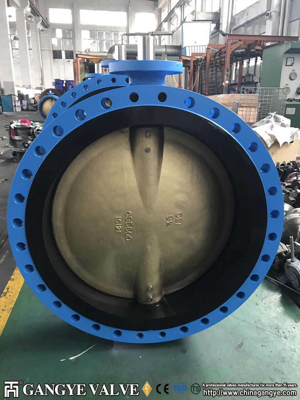 36”40”48”CONCENTRIC BUTTERFLY VALVE - Gangye valve