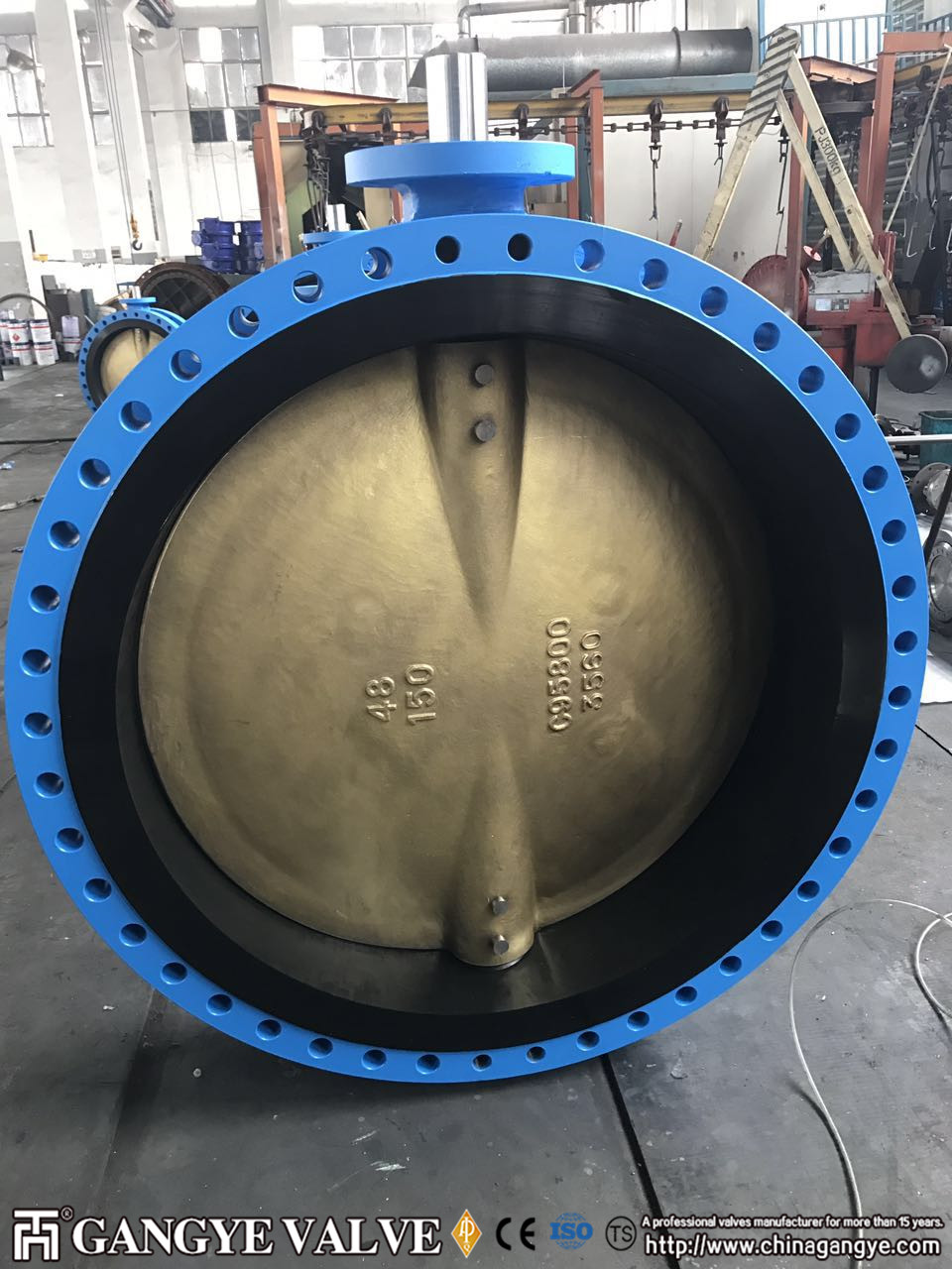 36”40”48”CONCENTRIC BUTTERFLY VALVE - Gangye valve
