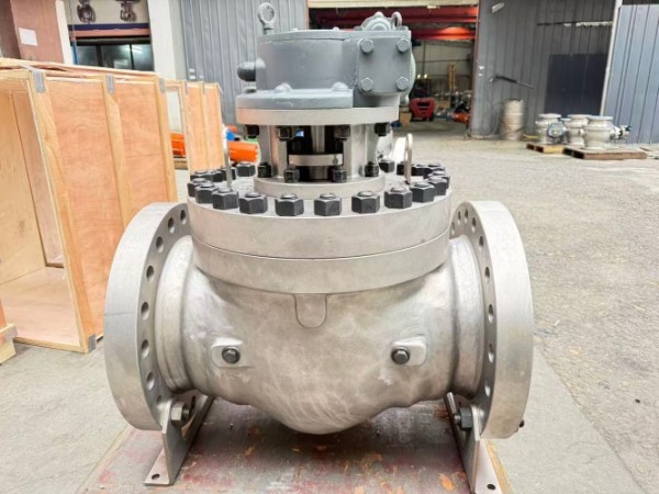 12 Inch 600LB WCB Trunnion Mounted Ball Valve for Natural Gas Fuel Gas ...